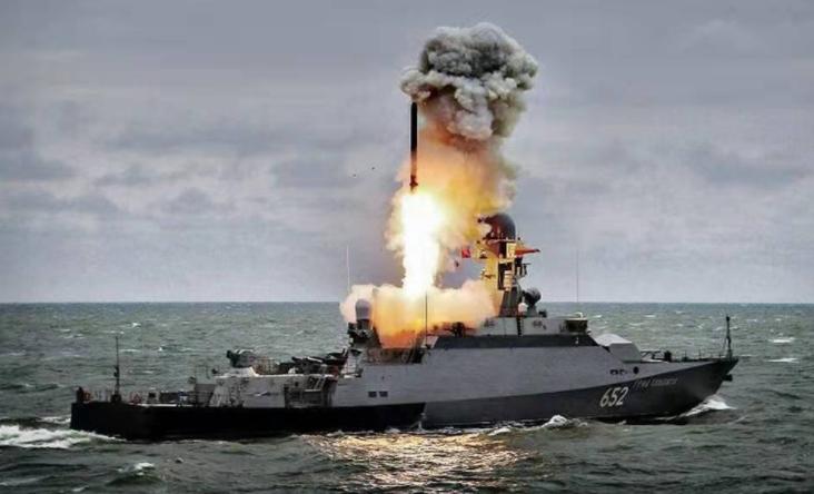 Ukraine was defeated like a mountain, and the Russian "caliber" missile ...