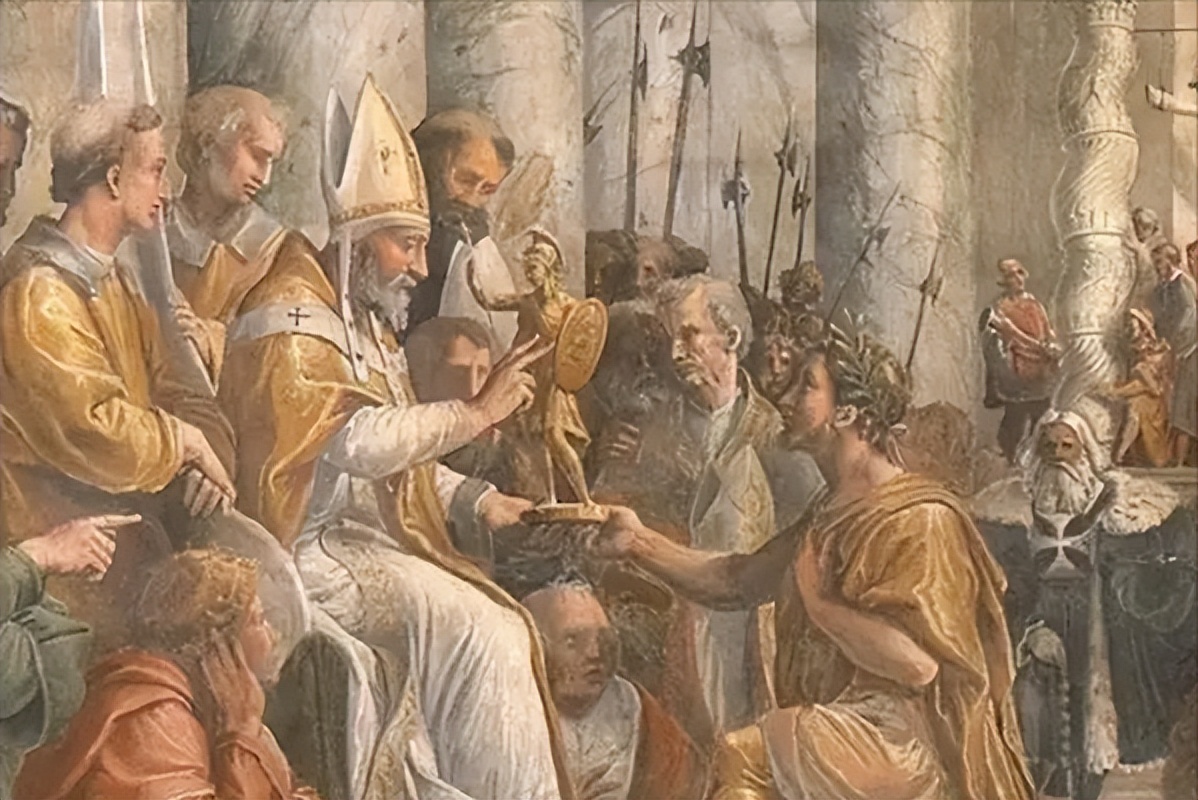 Einhard and his work "The Life of Charlemagne" in his later years - iMedia