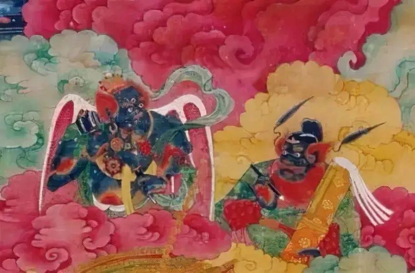 Liu Tianjun, the god of thunder, who is in charge of wind, thunder ...