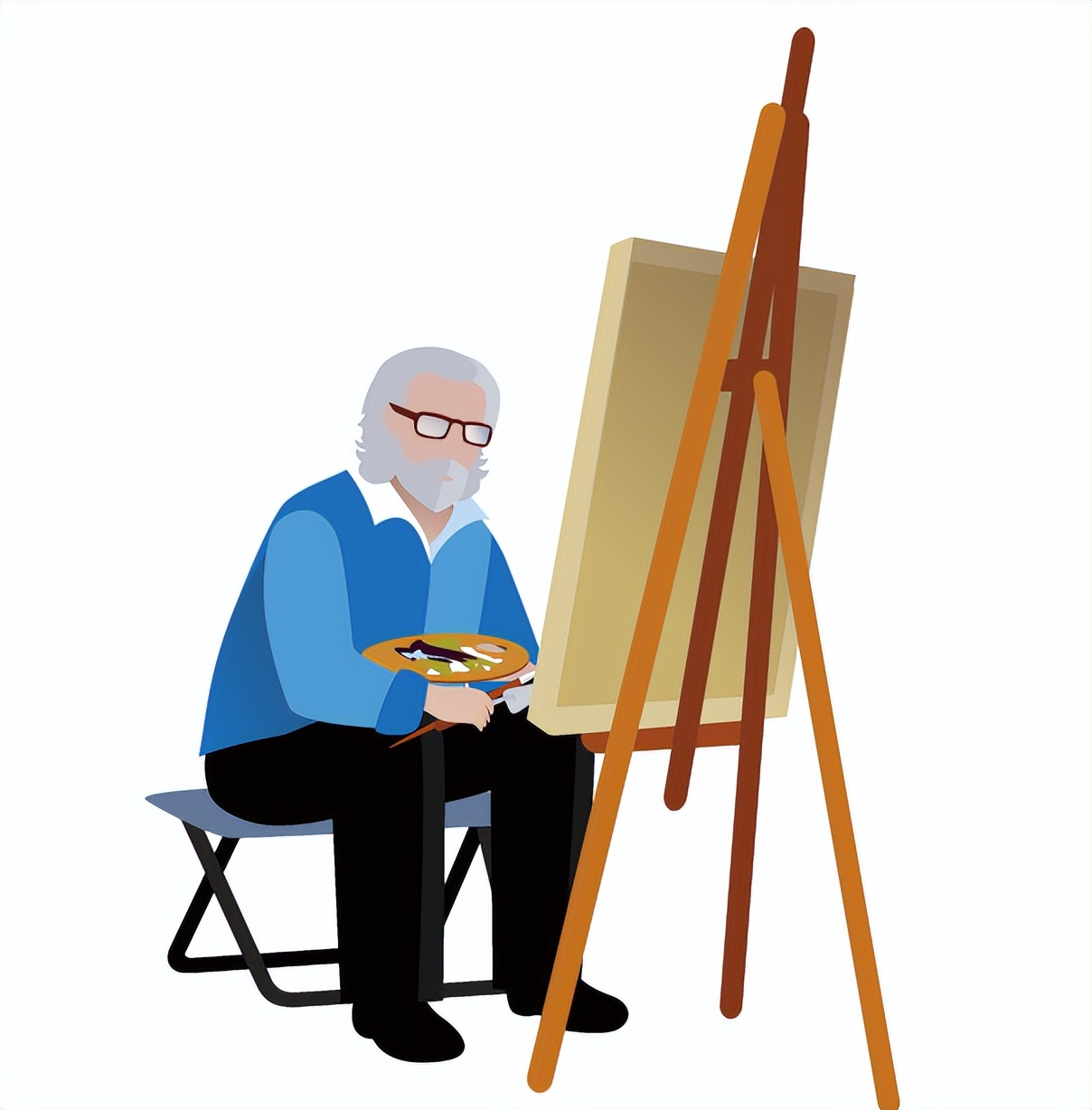 From the artist painting himself - iNEWS