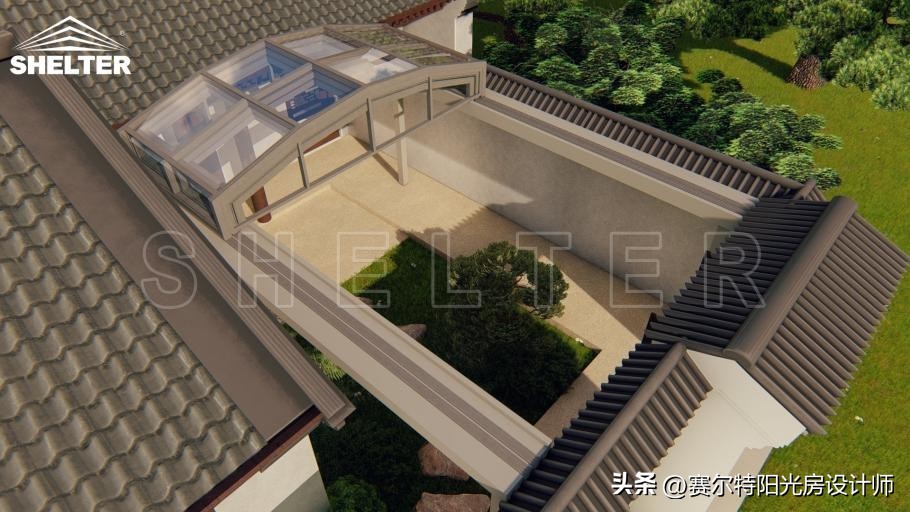 How does the mobile sun room solve the problem of sweltering heat in ...