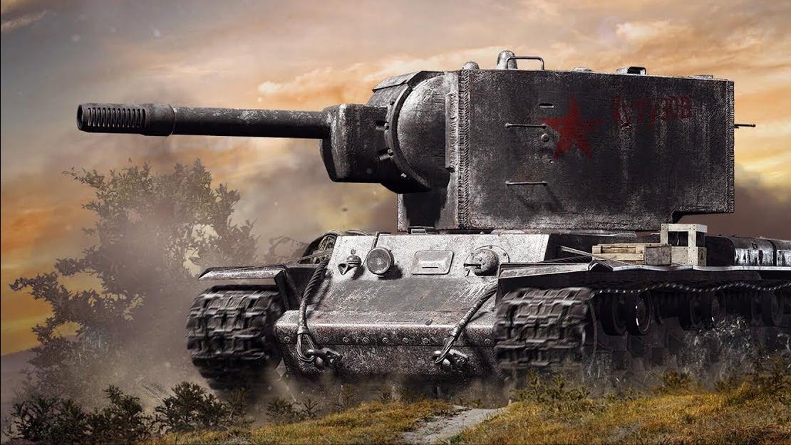 And the tanks that the German army can't beat? KV-2: I just stand still ...