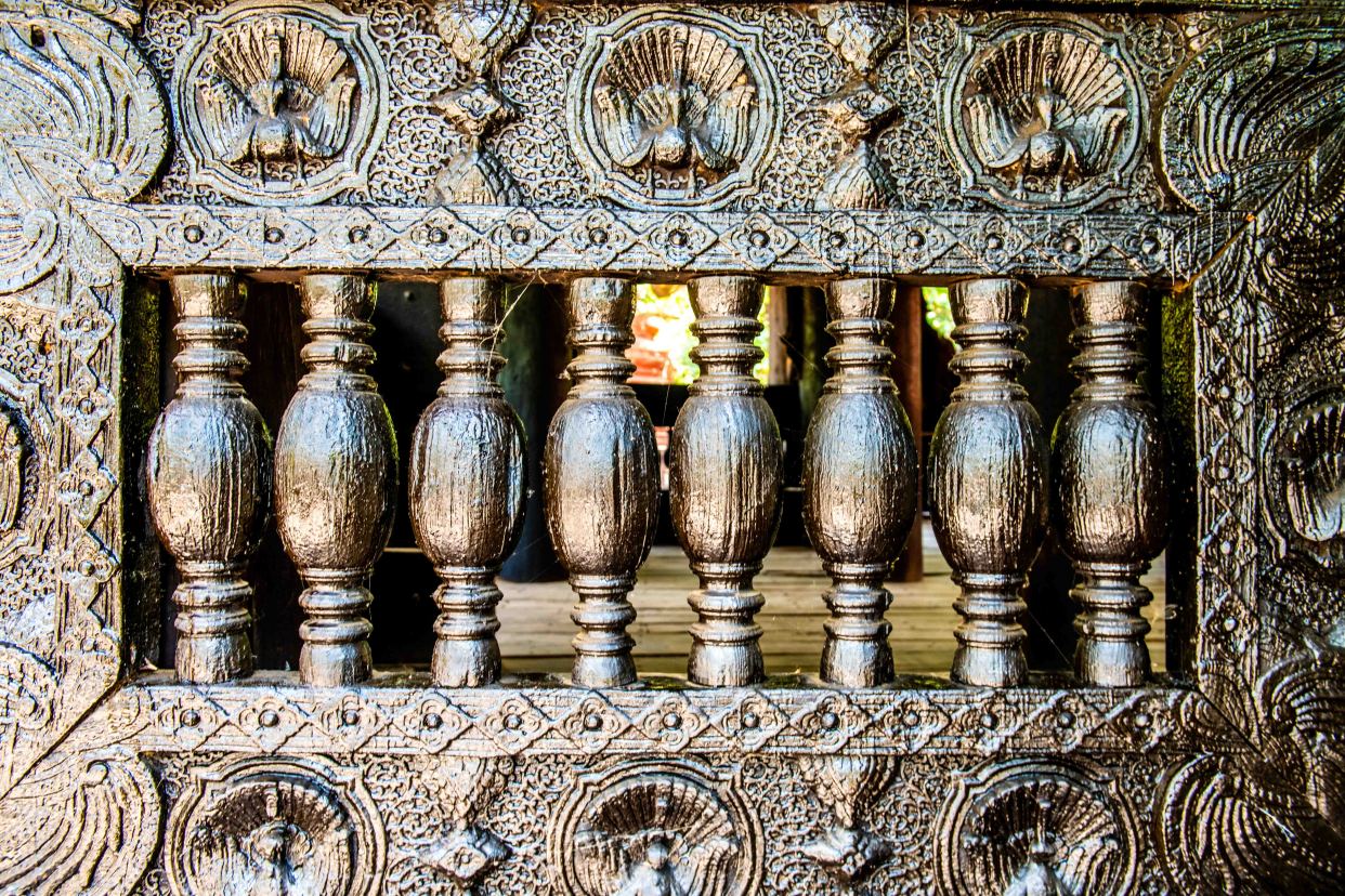 The super magical temple in Myanmar is a miracle in wooden architecture ...
