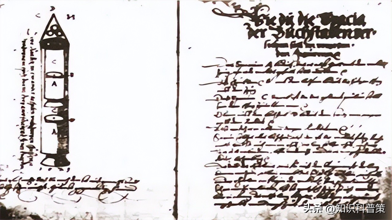 500-year-old manuscript describes three-stage space rocket and ...