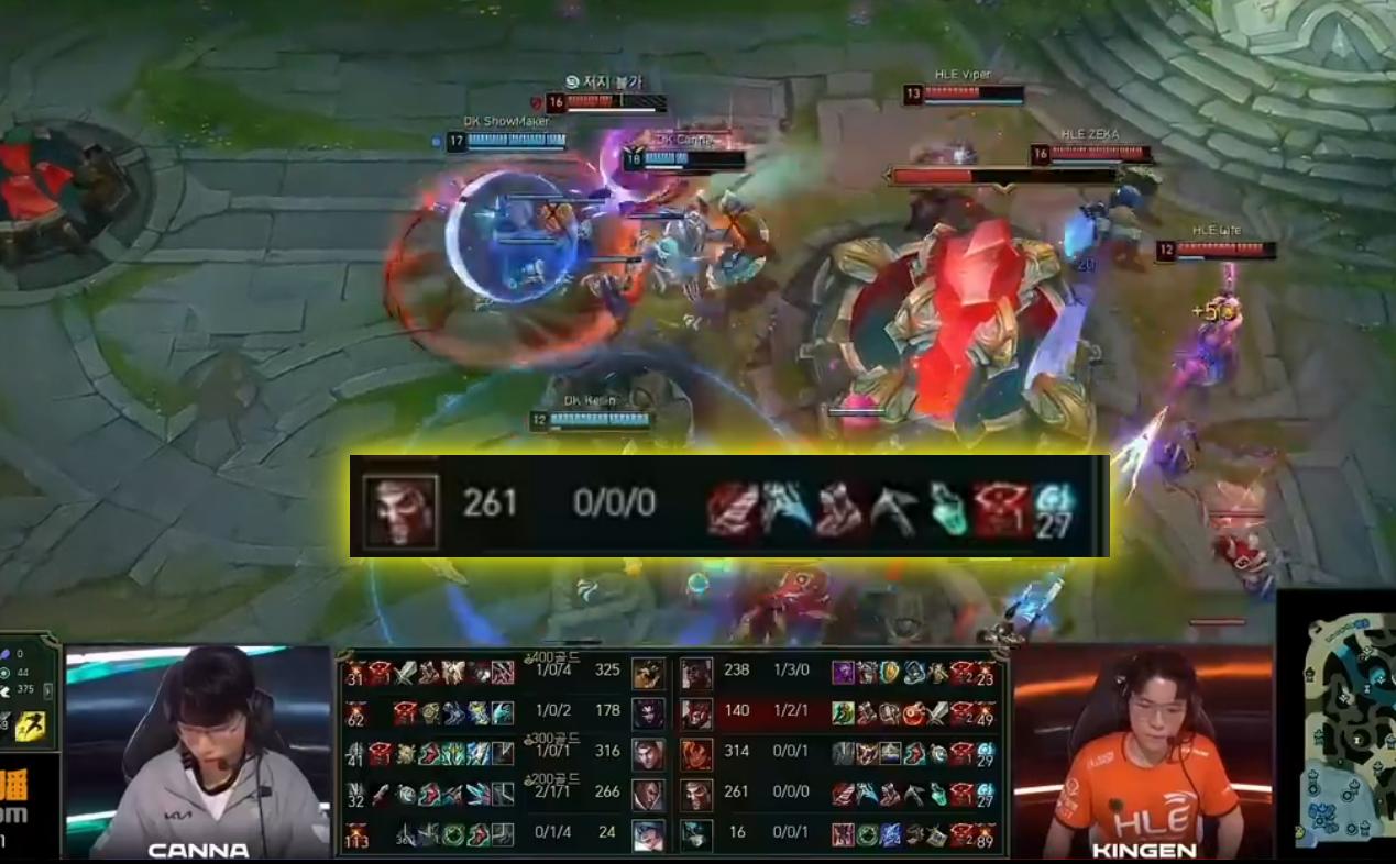 There is also a gap in the championship trio! DK lost to HLE, lost the mid-season qualification ...