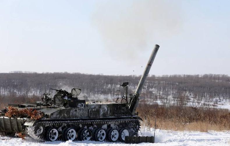 2S4 tulip self-propelled mortar, a weapon to destroy the Azov battalion ...