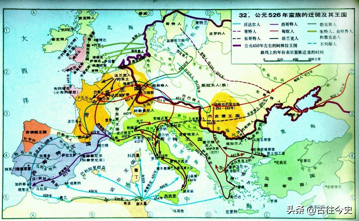 After the decline of the Roman Empire, how did the Goths become the ...