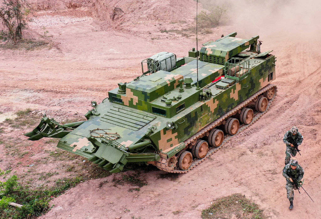 How powerful is China's multi-functional unmanned mine-sweeping vehicle ...