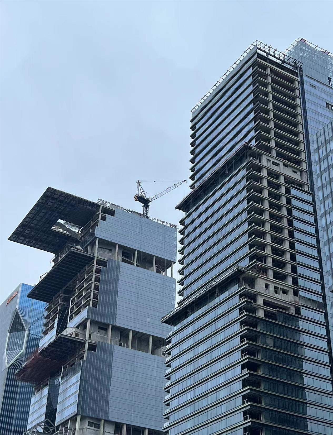 207 meters high!Skyscrapers under construction in Guangzhou——Tencent ...