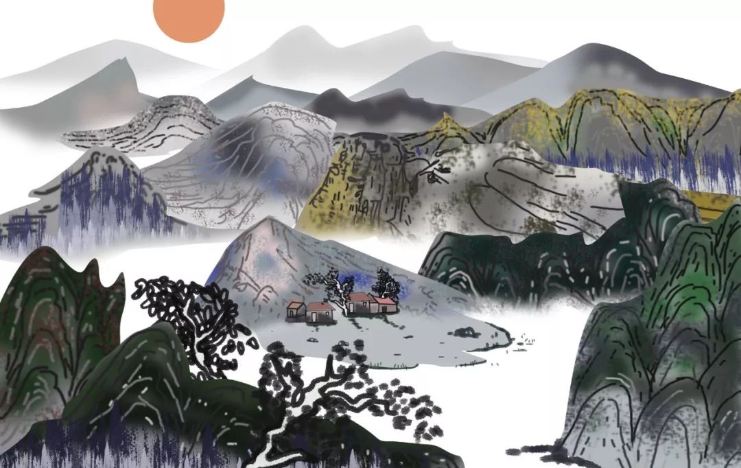 In the wild sky and low trees, Jiang Qingyue is close to people: 10 ...