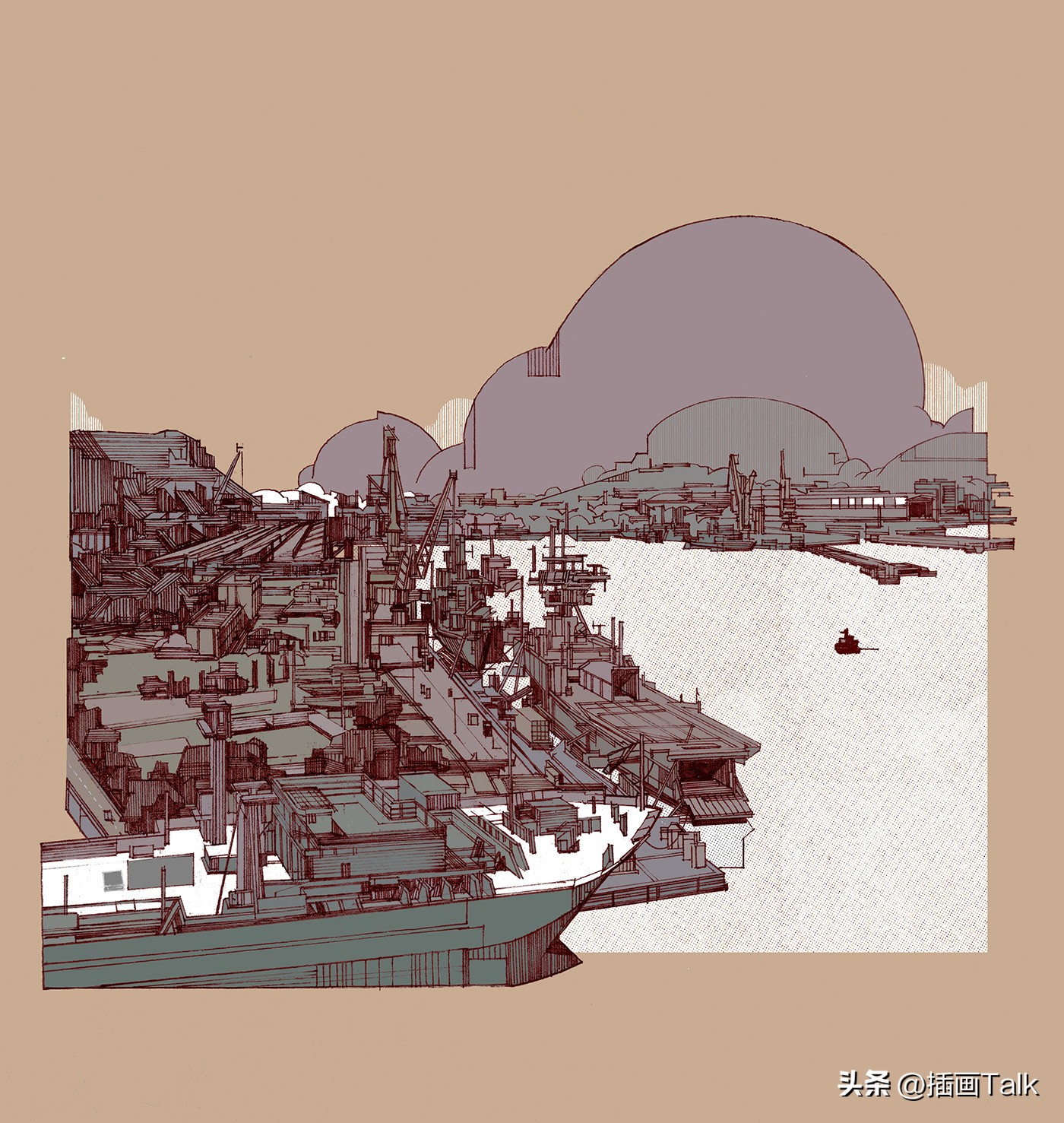 Indian illustrator Anand Radhakrishnan, impeccable attention to detail ...