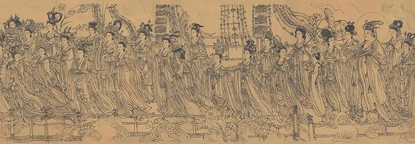 Tang Wu Daozi's "Eighty-seven Immortals" is the crown of the top ...