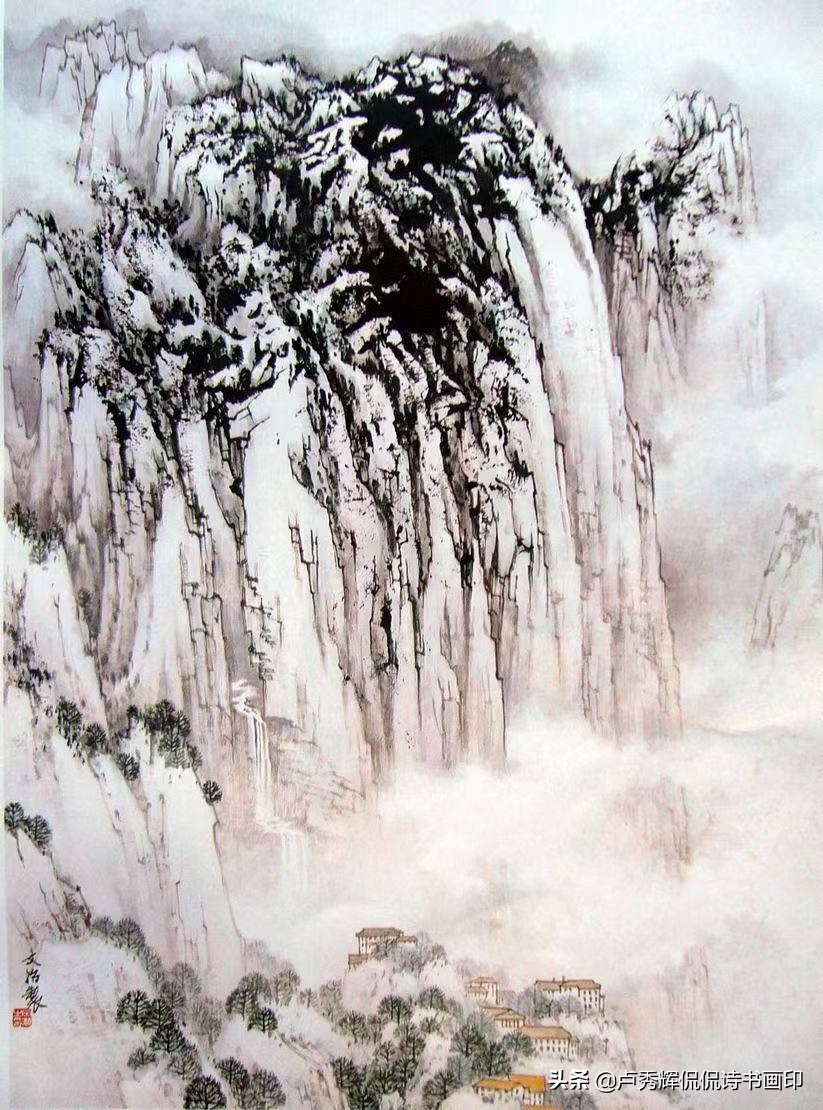 The rise of new landscape painting gave Song Wenzhi an opportunity for ...