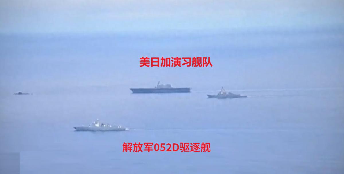 The Great Steel Wall on the sea! 21 PLA warships rushed into the ...
