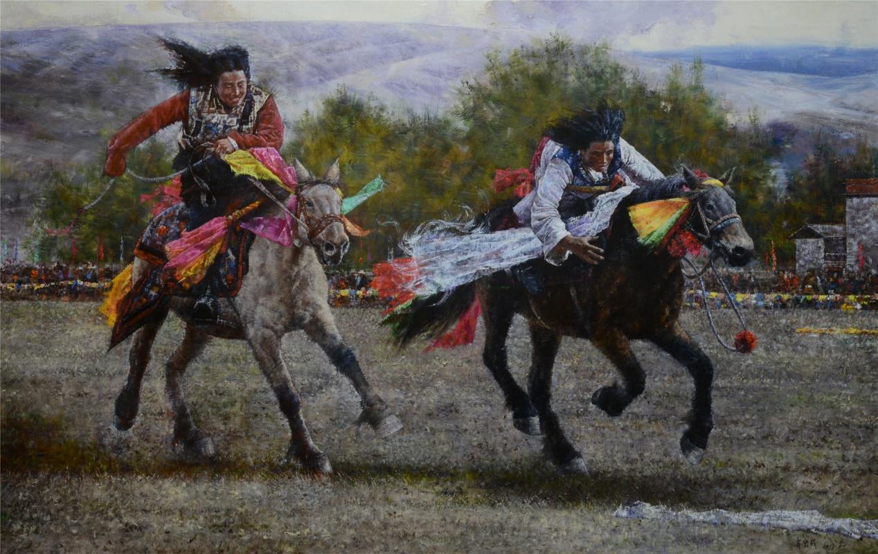 Famous Masterpieces - Appreciation of Oil Painter Qi Baocheng's Works ...