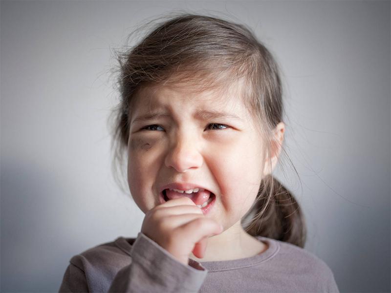 What is the reason why children often bite their fingernails, and what ...