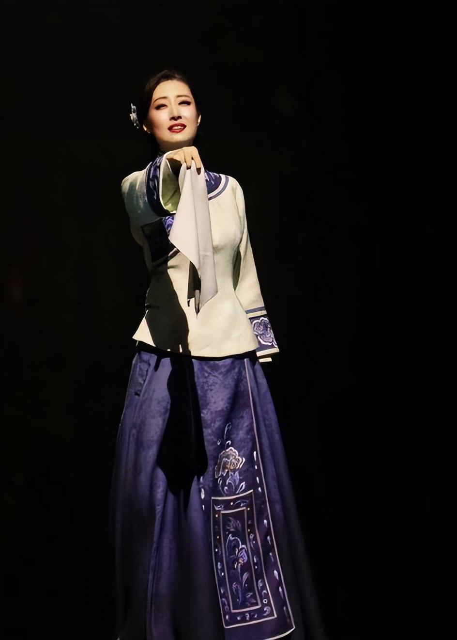 Liu Mintao's big show lines on stage are still clear at 2.5x speed ...