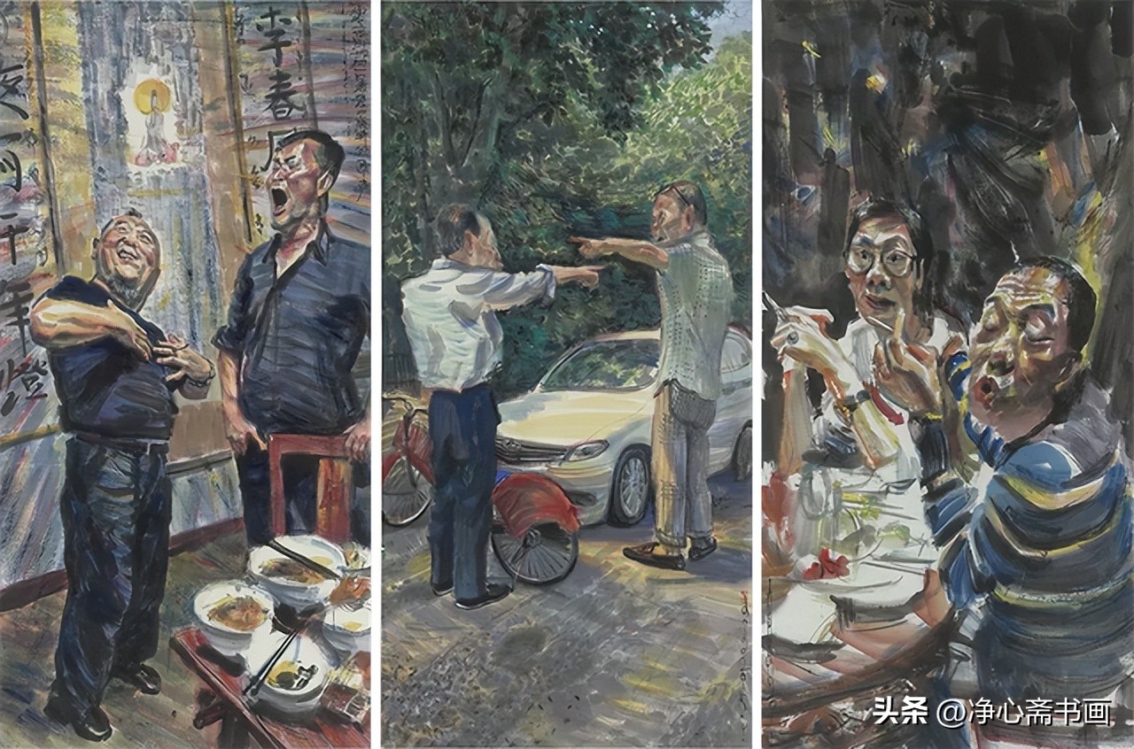 Sure enough, he is a master of oil painting. The oil paintings painted ...