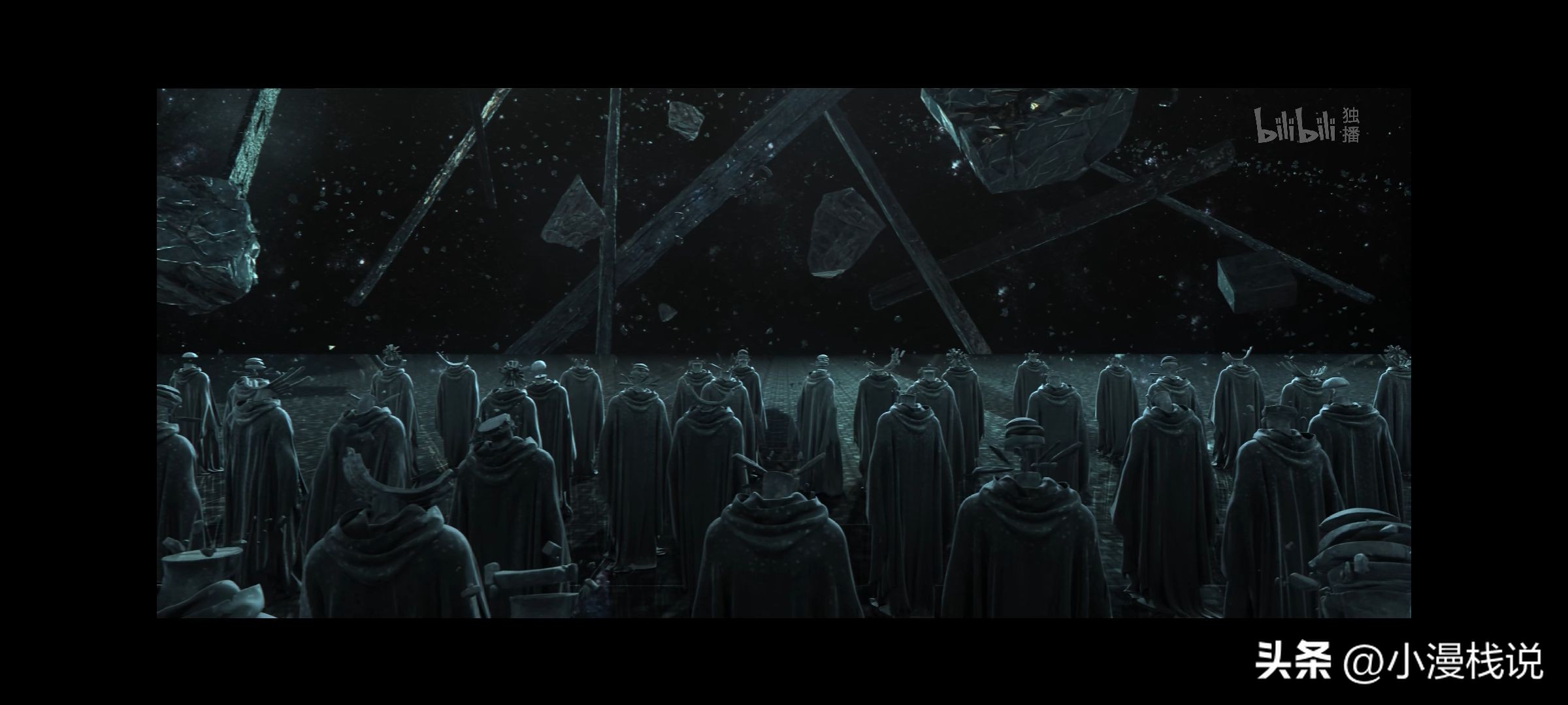 [Three-Body Problem] Animation: Wallfacers gather at the PDC ...