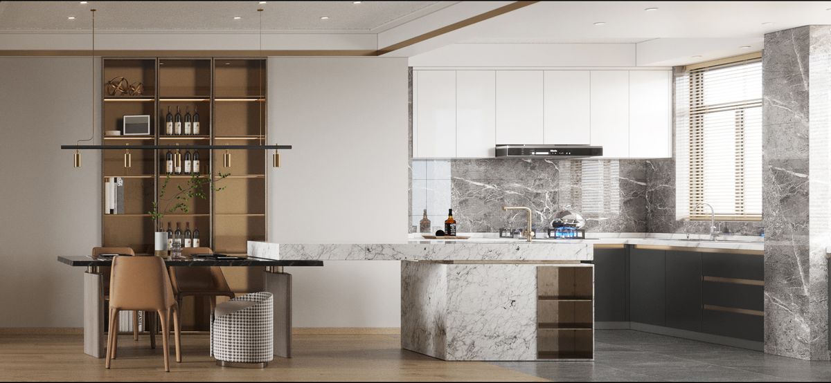 The 128-square-meter sweet home for couples in the late 1980s: it looks ...