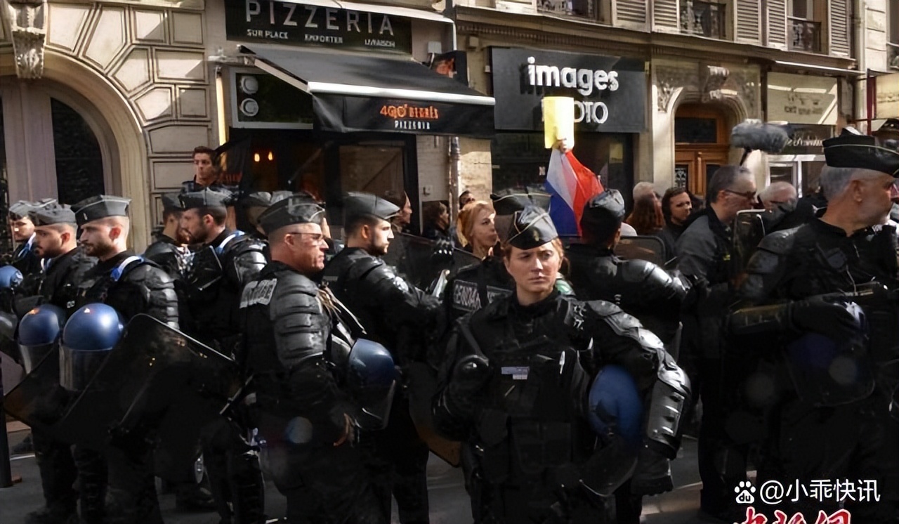 French riots continue, additional special police, armored vehicles and ...