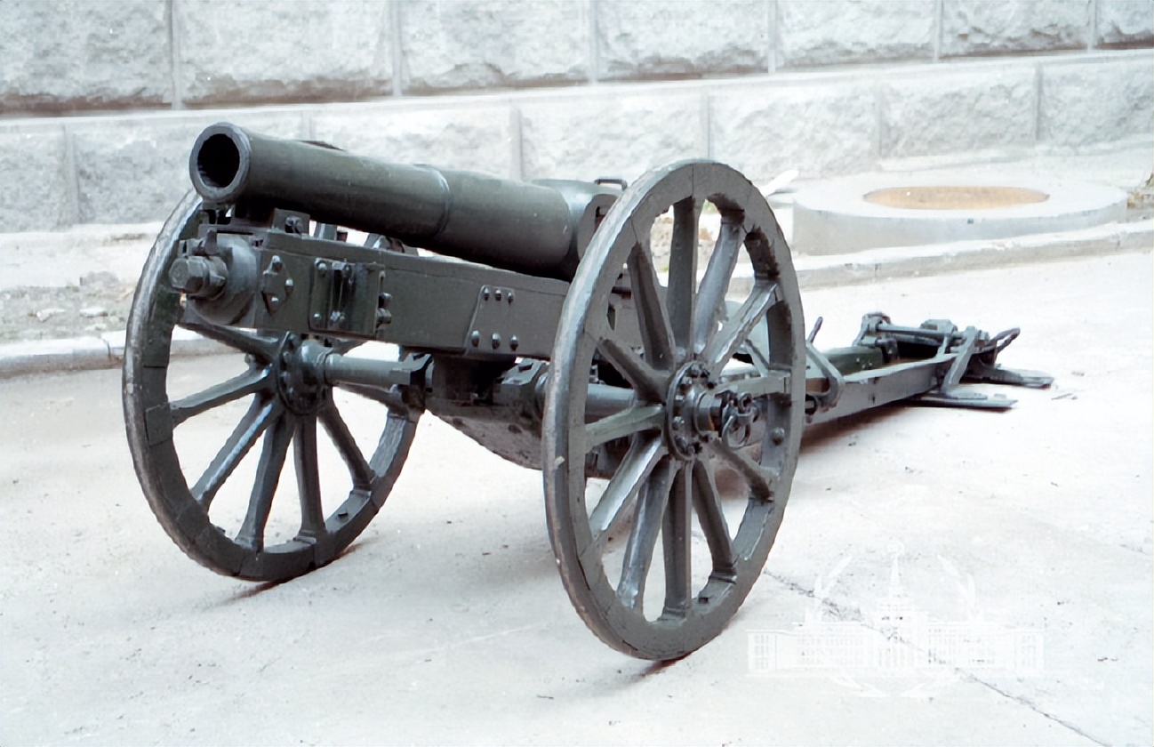 The Shanghai-made 75mm mountain gun imitating the Krupp gun has been ...