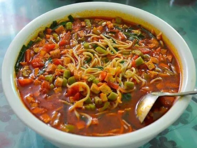 The special noodles from all over Ningxia are coming, and the bowls are ...