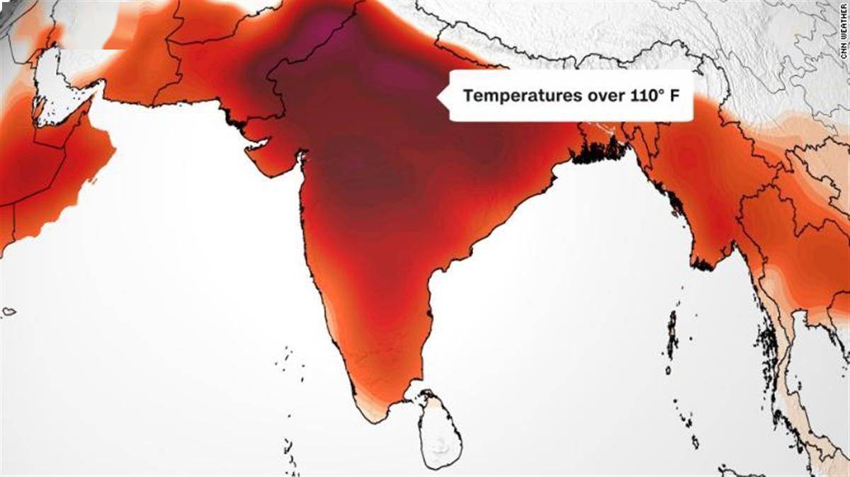 India's high temperature exceeds 50 degrees Celsius, scientists: most ...