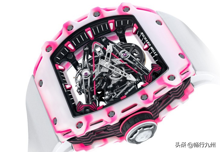 Pink Richard Mille RM 38-02 Bubba Watson Tourbillon Watch - iNEWS