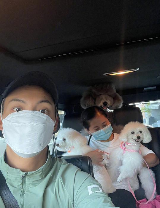 Chen Weiting: The film is finished and I arrived in Beijing today. I ...