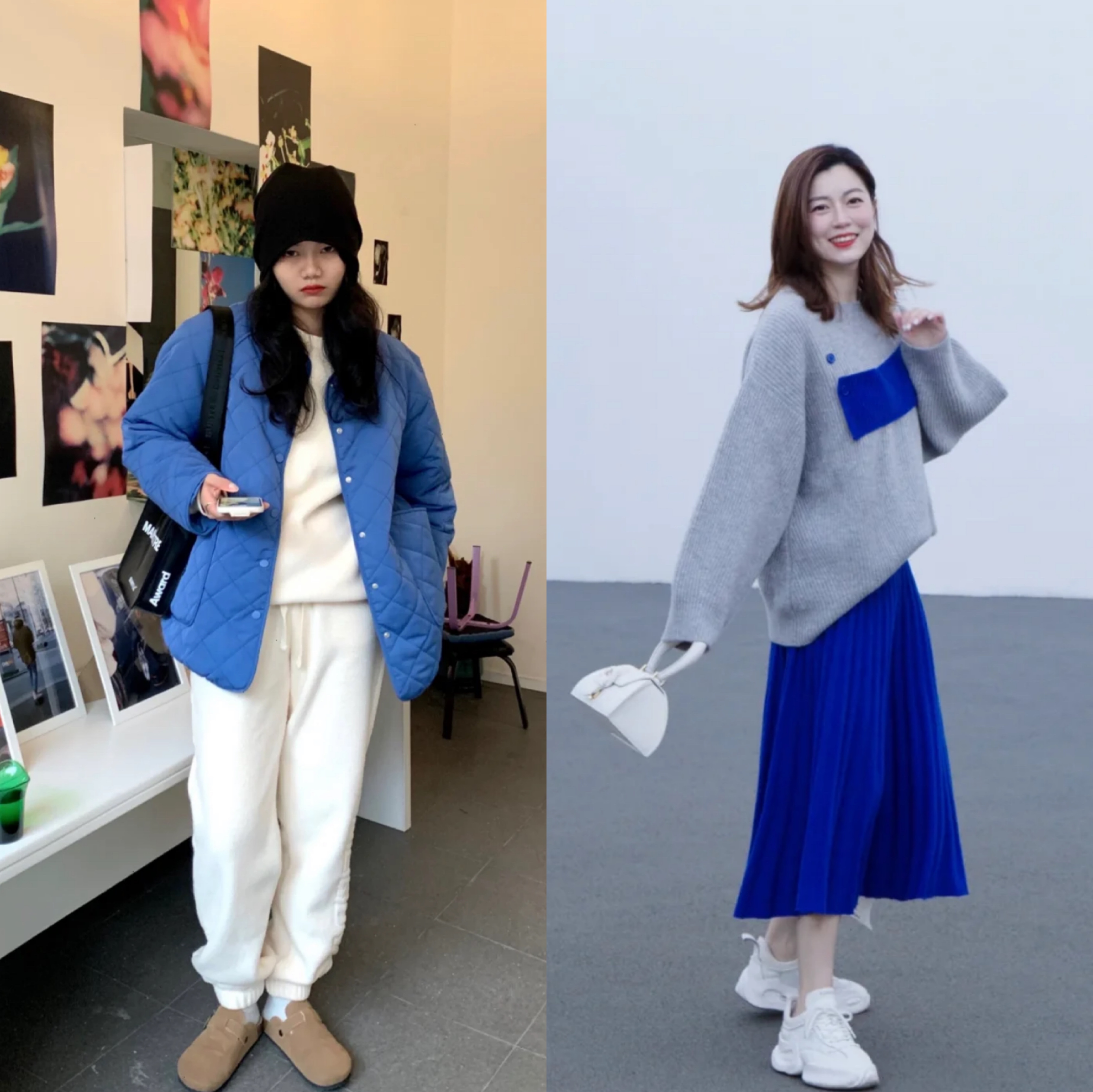 Only wear basic colors in winter too passersby!These 10 color ...