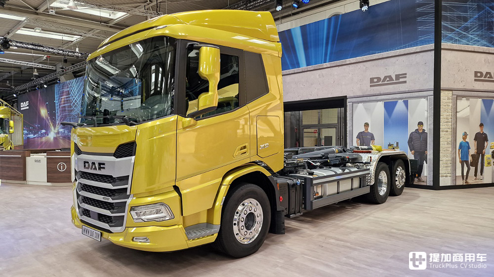 What is so new about DAF XD series trucks?More details in the real shot ...