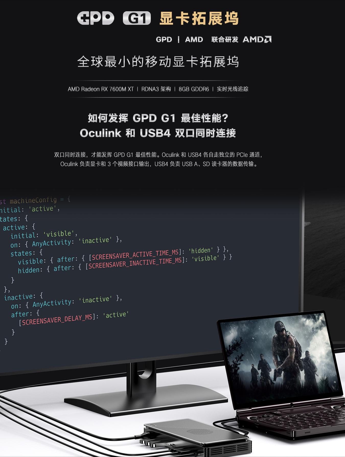 GPD G1 portable graphics dock with performance comparable to 4070 - iMedia