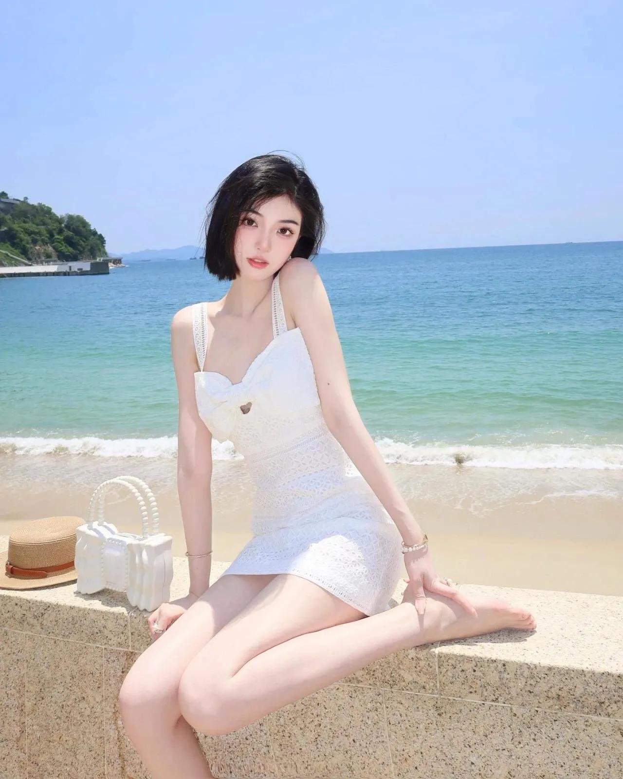 Beauty Street Shooting Street Shooting Wearing Goddess yyds - iMedia