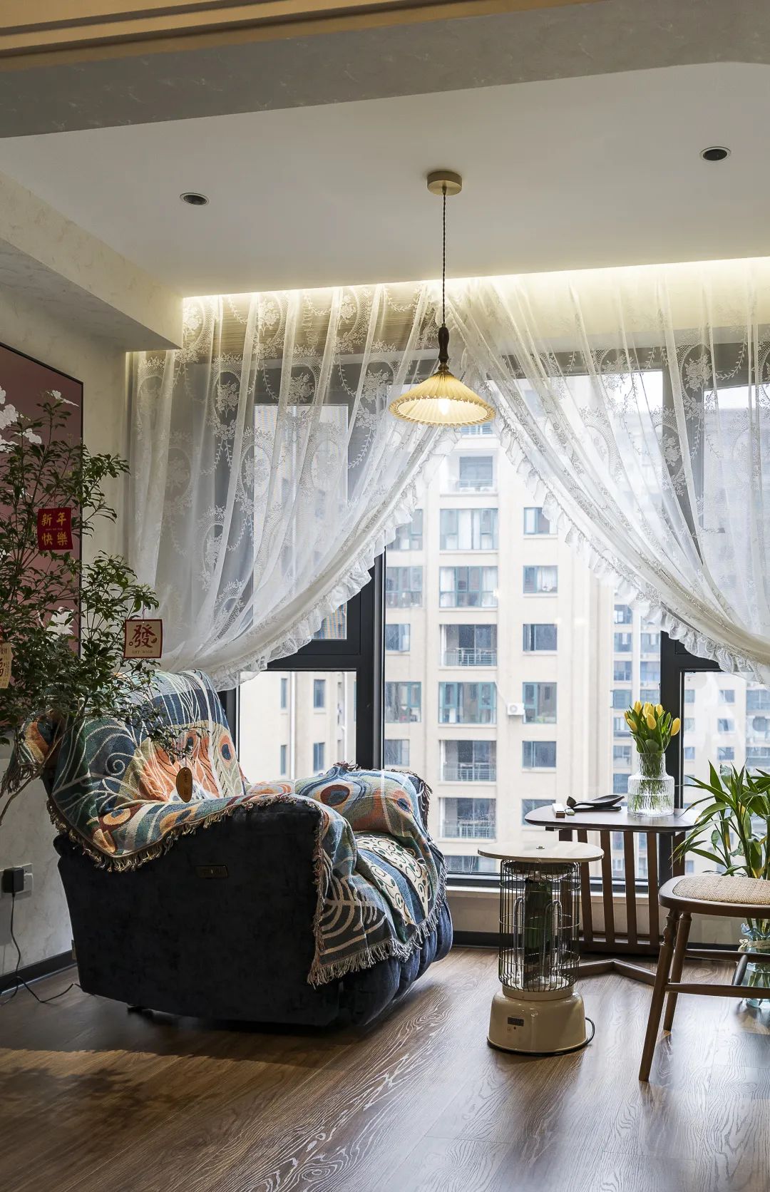 160㎡ Nanyang retro style: instead of a living room, the layout is ...