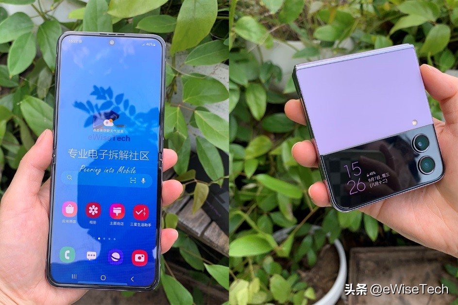 E out of the box: Samsung Galaxy Z Filp 4 has been experienced, the ...