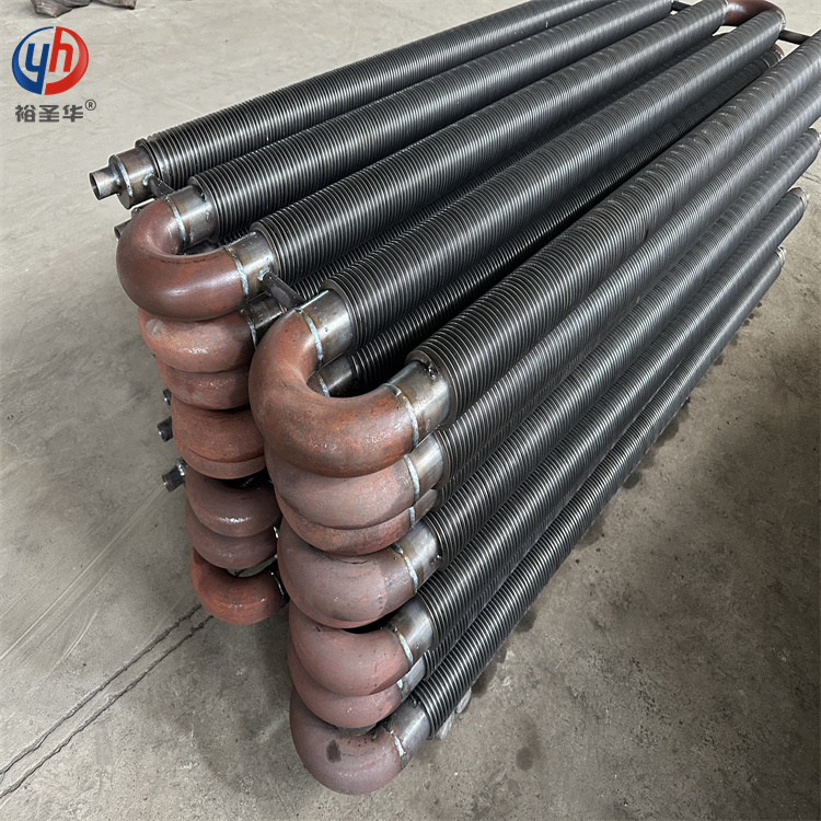 Heat conduction oil finned tube heat exchanger steel seamless finned ...