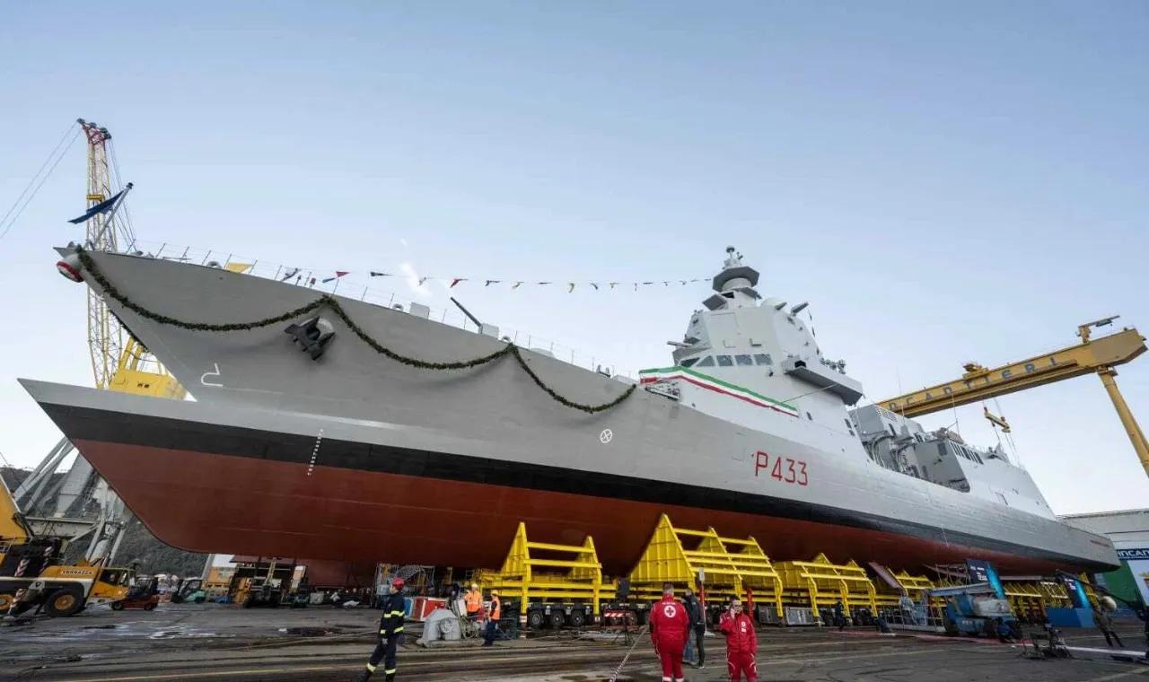 Italian Navy's fifth "PPA" large patrol ship launched - iNEWS