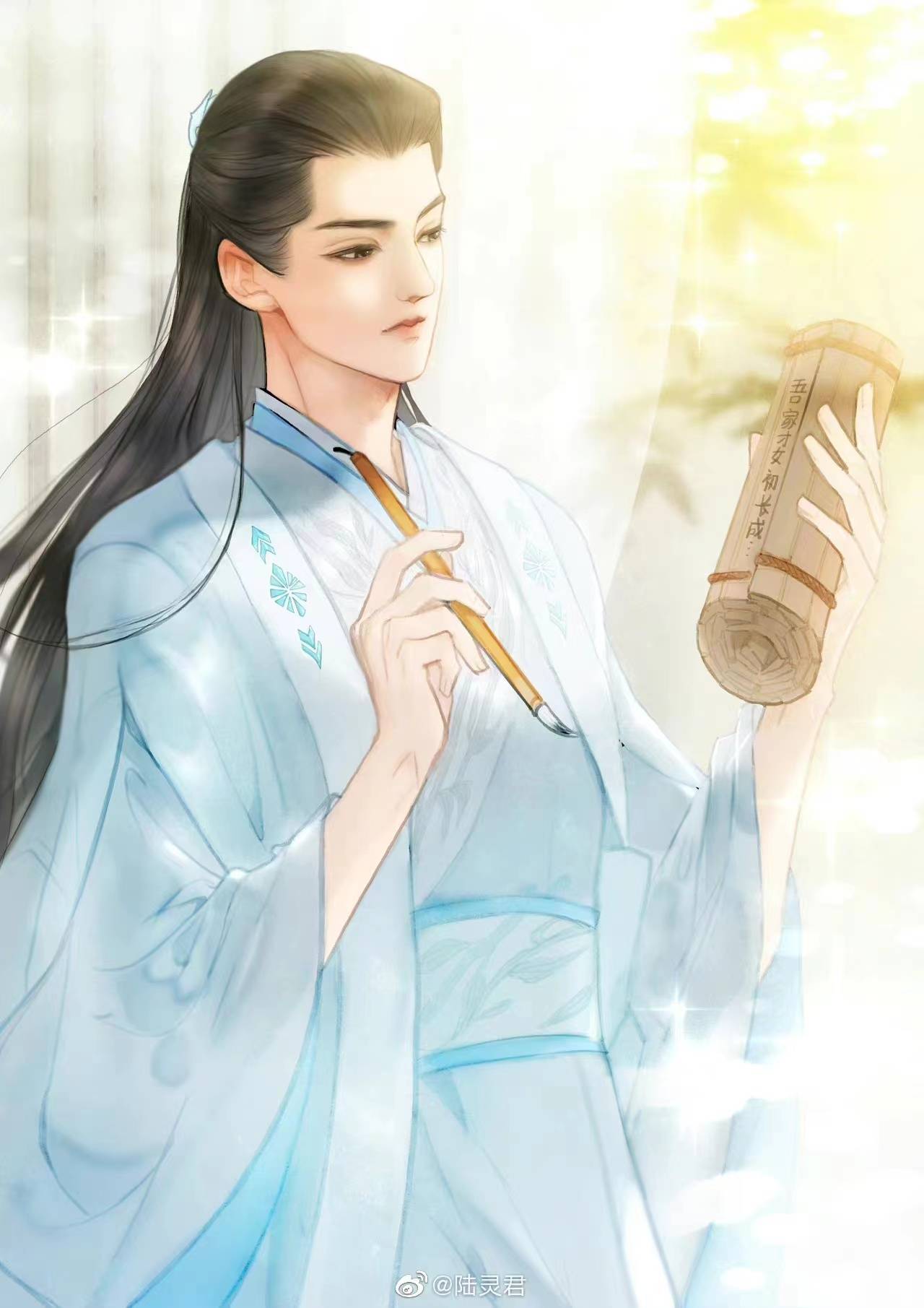 "My Talented Girl Grows Up" Starts Zhao Wenhao starred in the male ...