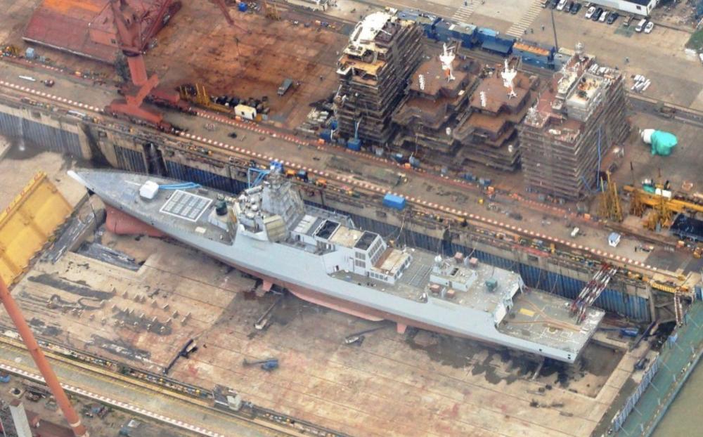 China's 055A destroyer, with a displacement of 22,000, will need to build at least 24 ships in ...