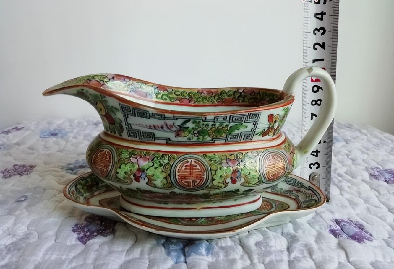With flower patterns, why did Guangcai drinking utensils become popular ...