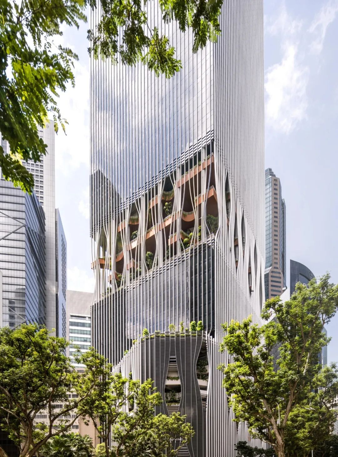 Urban Vertical Oasis, BIG + CRA's New Project: Singapore Kingcare ...