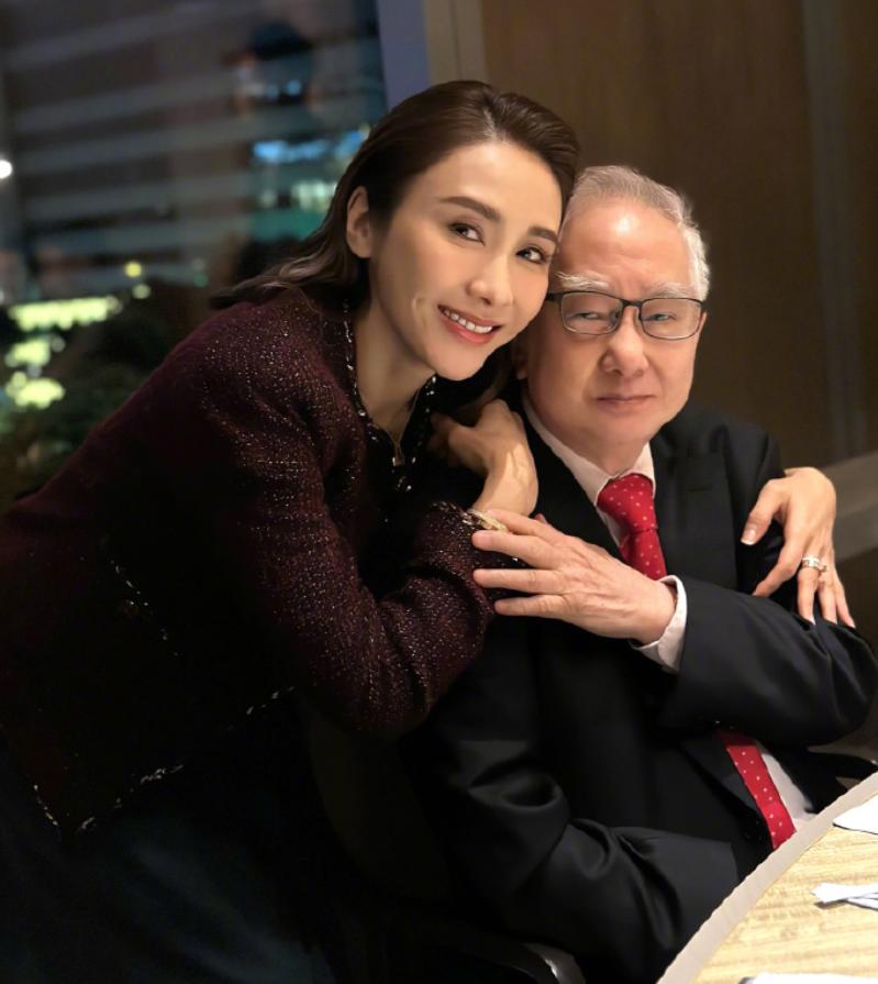 51-year-old Gigi Lai celebrates her father's birthday, her younger ...