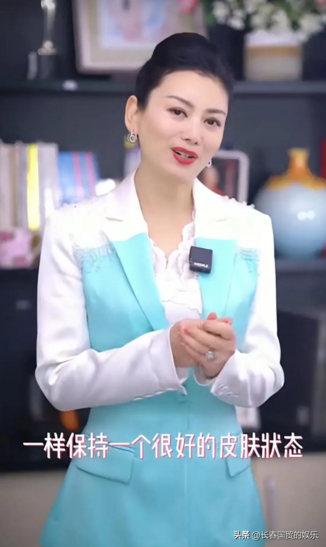Zhu Jun's wife Tan Mei talked about maintenance secrets, it is very ...