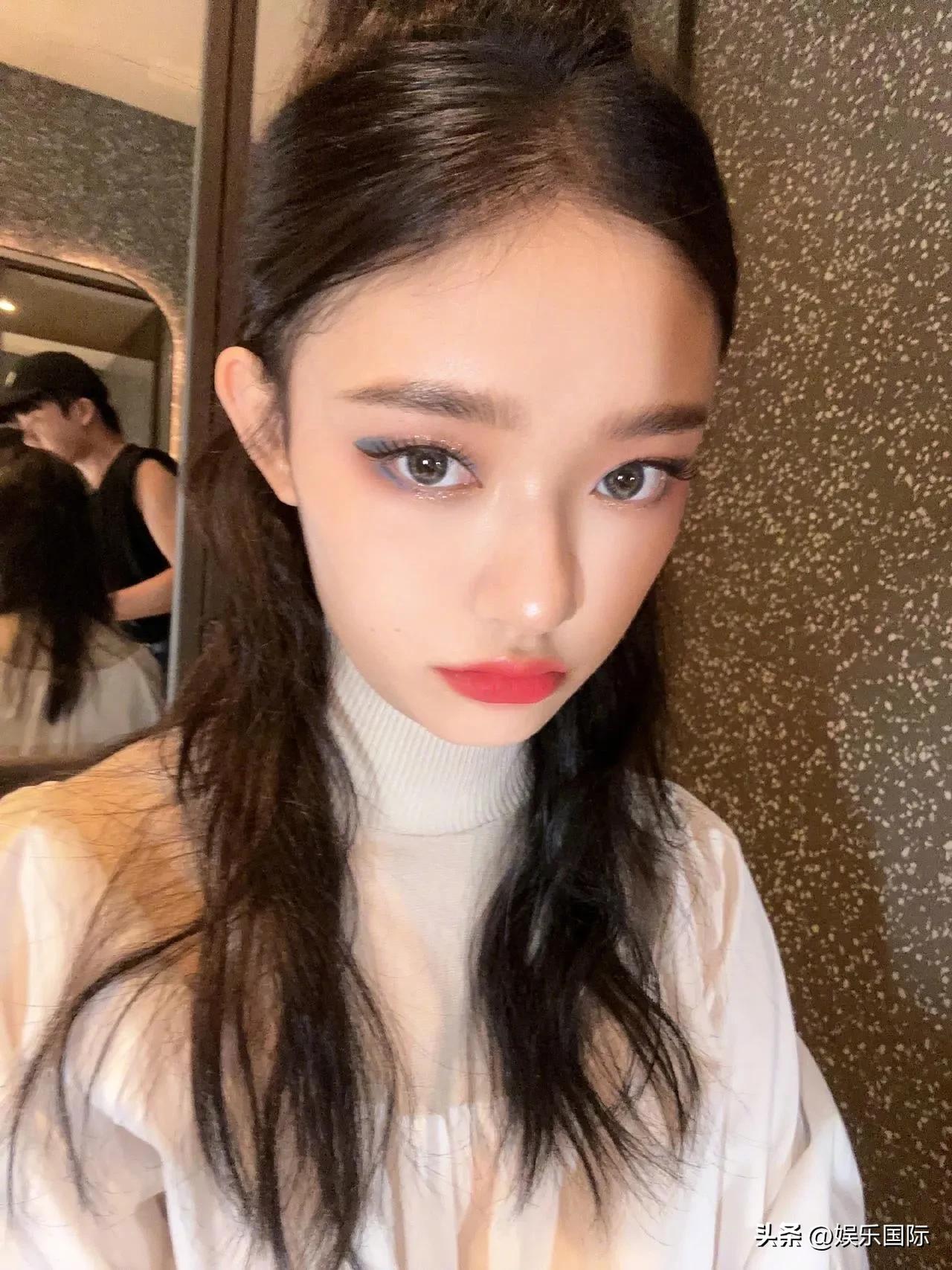 Lin Yunsun's beautiful butterfly eye makeup - iNEWS