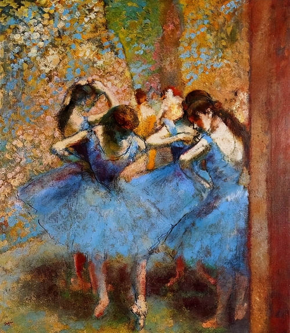 Edgar Degas: The unique use of color and light and shadow blends ...