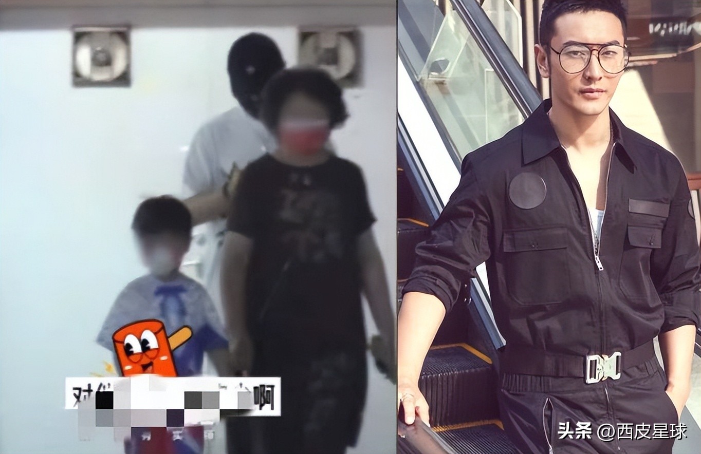 Huang Xiaoming was rumored to have a 3-year-old illegitimate child, and ...