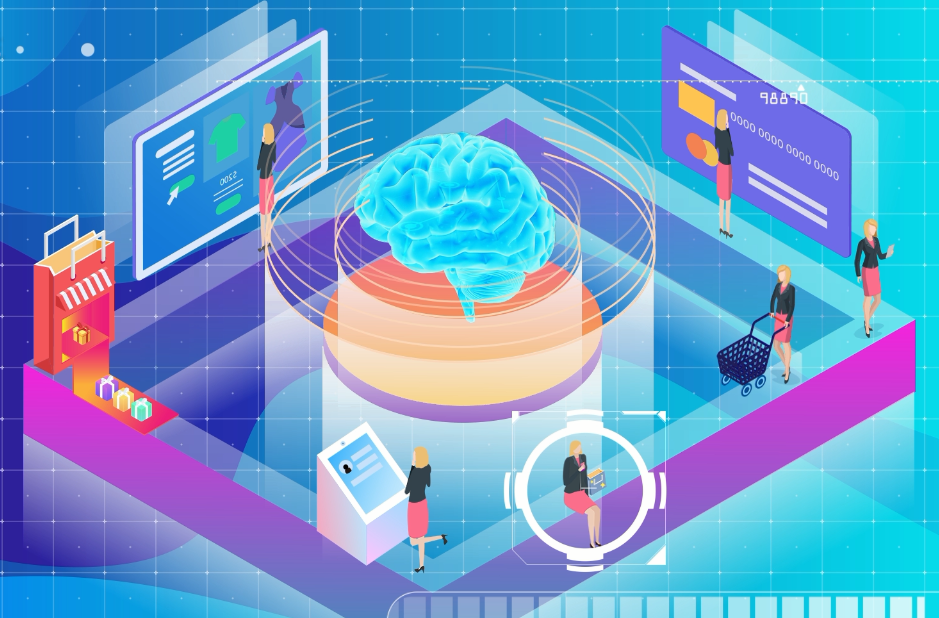 Smart shopping malls under new technologies such as the Internet of ...