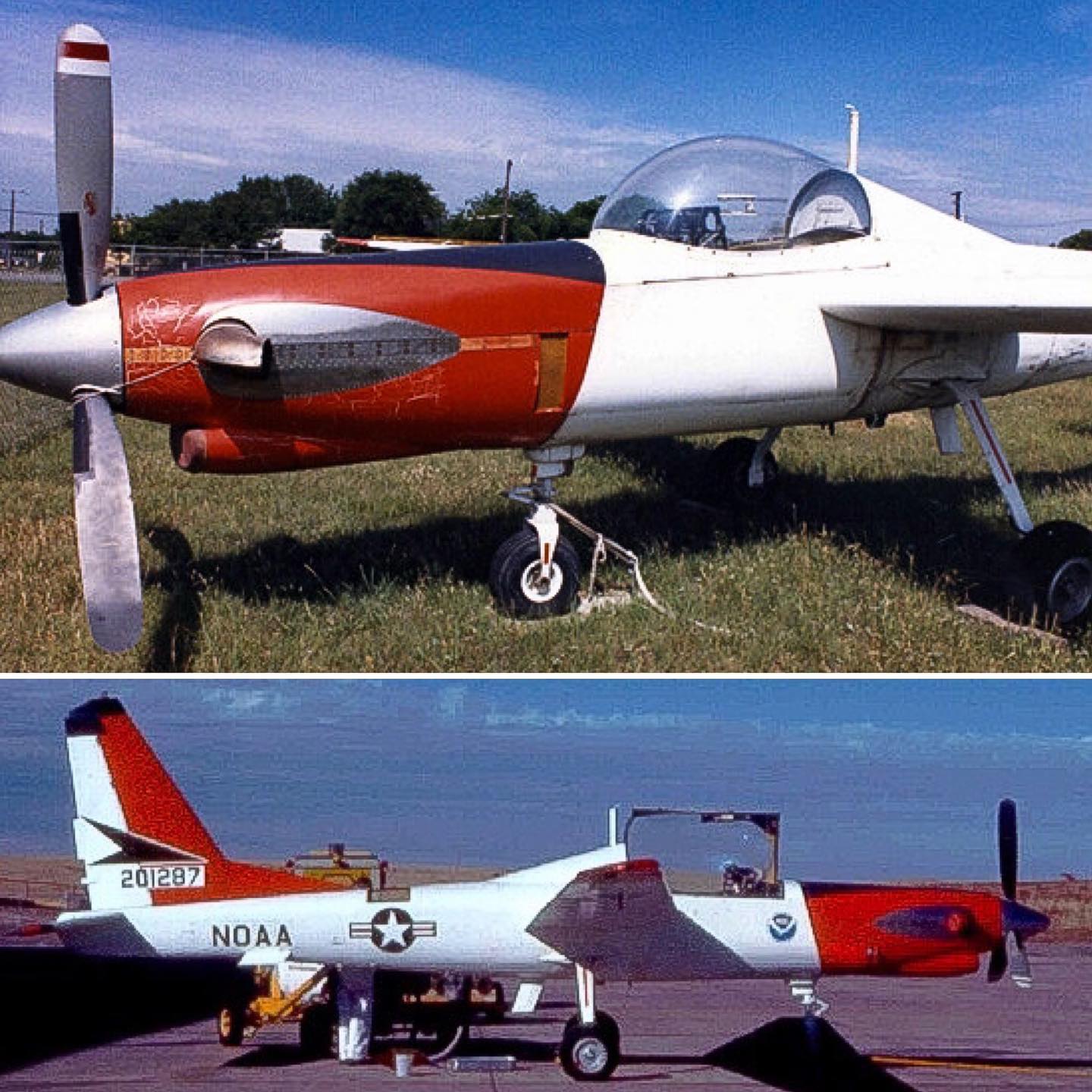 American-made LTV L450F reconnaissance aircraft - iMedia