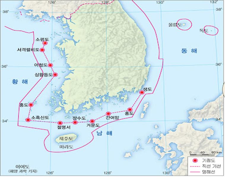 Korean Territorial Sea Baseline (LIS 121) - iMedia
